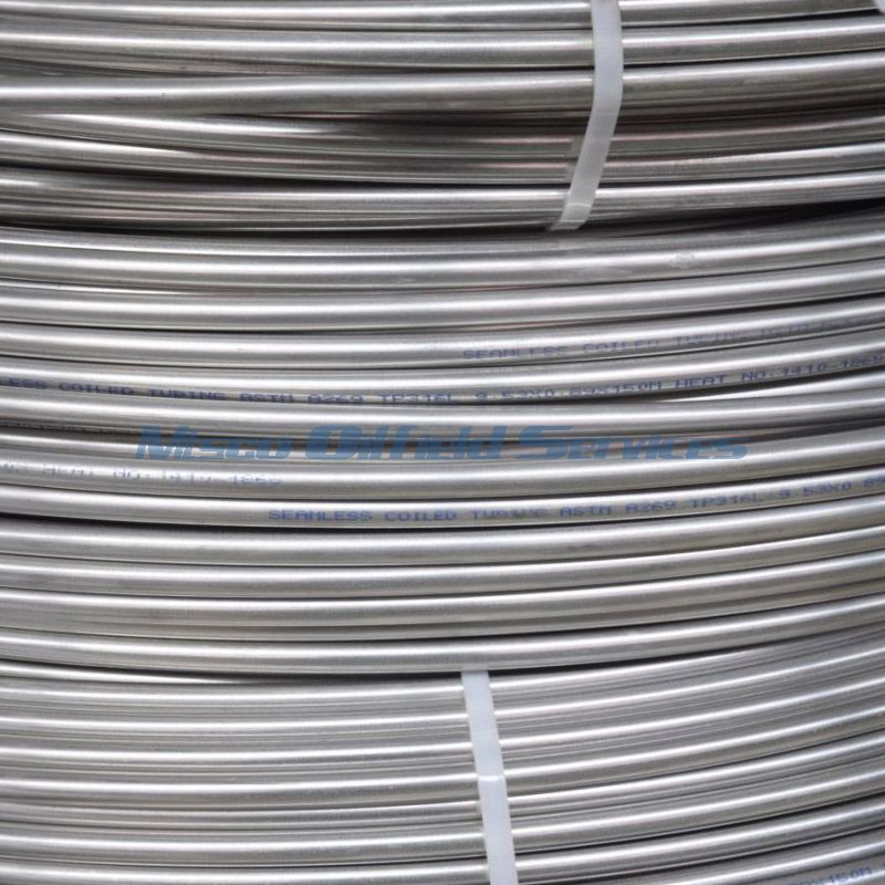 ASTM B751 Nickel Alloy 825/UNS N08825 Bright Annealed Seamless Coiled ...