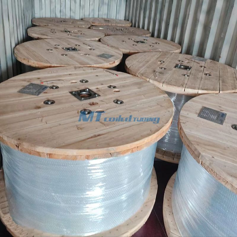 ASTM A789 2507/2205 Duplex Steel Cold Rolled ESP Spooling Capillary ...