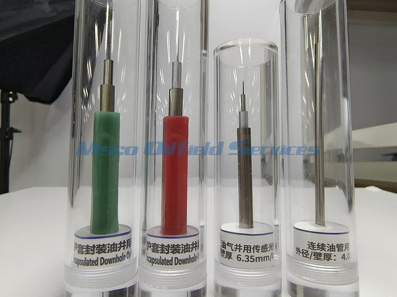 Stainless Steel /Nickel Alloy 6.35mm Sheath Encapsulation Optical Cable ...