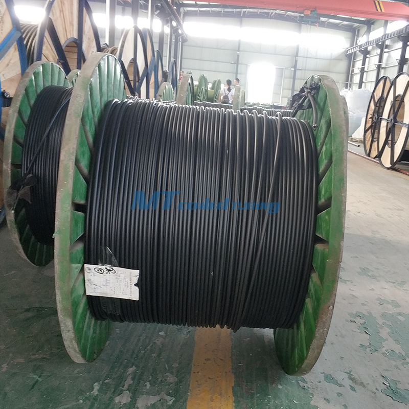 ASTM A789 3/8 Inch Welded Duplex Steel Tubing Chemical Injection Line ...